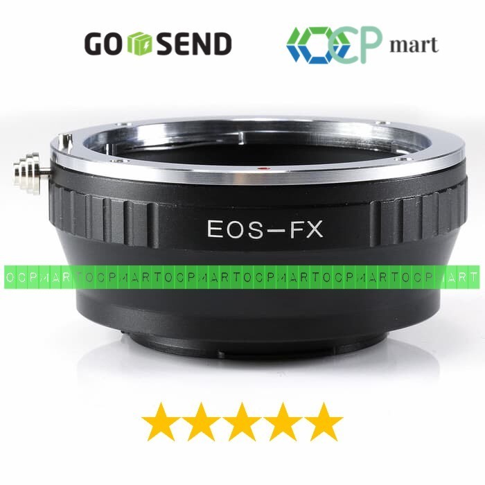 Jual EOS FX Lens Adapter Lensa Canon EF EFS to Fujifilm X Mount Mirrorless | Shopee Indonesia