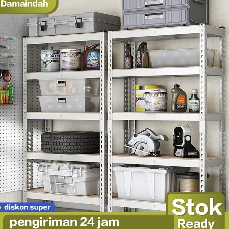 Jual Rak Besi Susan / Rak Susun Besi Serbaguna /Rak Besi Siku 5 Susun ...