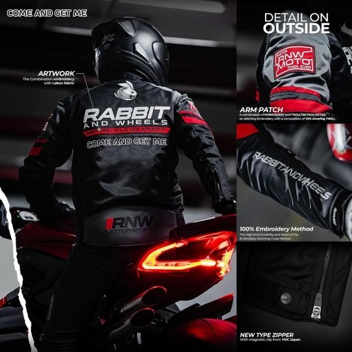Jual Harga Grosir Jaket Motor Rabbit & Wheels Motorsport Msp Falcon ...