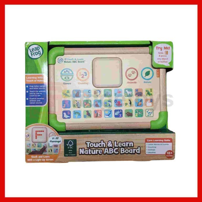 Jual Leapfrog Touch And Learn Nature Abc Board | Shopee Indonesia