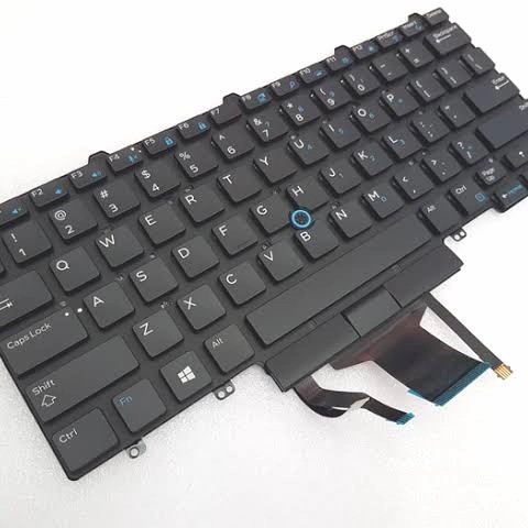 Jual Keyboard Dell Latitude 5450 7490 5490 7450 5480 5488 Ada Lampu ...