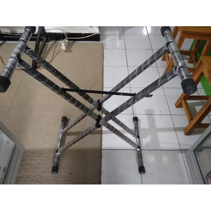 Jual Stand / Meja Keyboard & Piano Elektrik Double X Kuat Kokoh ...