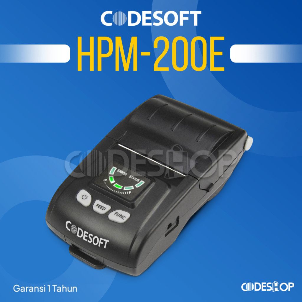 Jual CETAK STRUK KASIR CODESOFT HPM 200e - HPM200e PRINTER BLUETOOTH ...