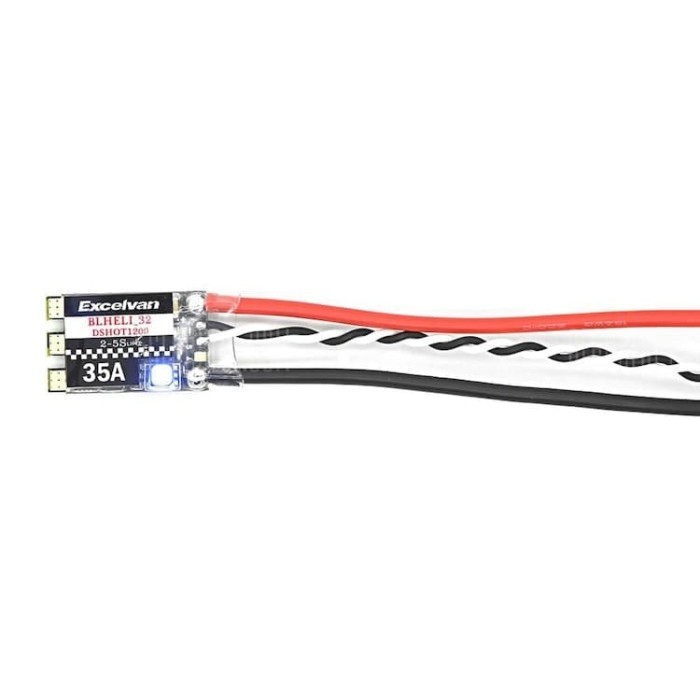 Jual Excelvan Esc 35A BLHeli 32 BLHeli32 with RGB Led vs Racerstar ...