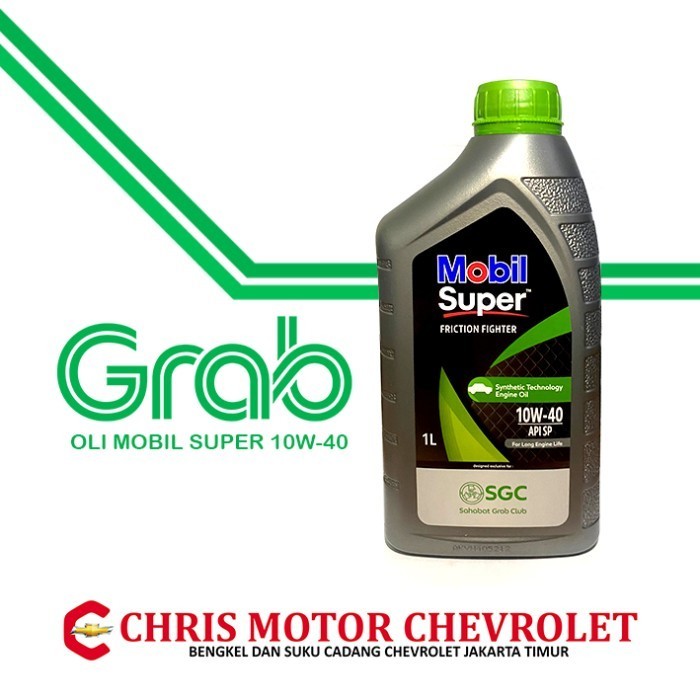 Jual Oli Mobil One 10W 1 Liter Edisi Sahabat Grab Club Sgc | Shopee ...