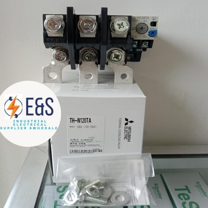 Jual Thermal Overload Relay Mitsubishi Th-N120Ta 105A 125A / Th-N 120 ...
