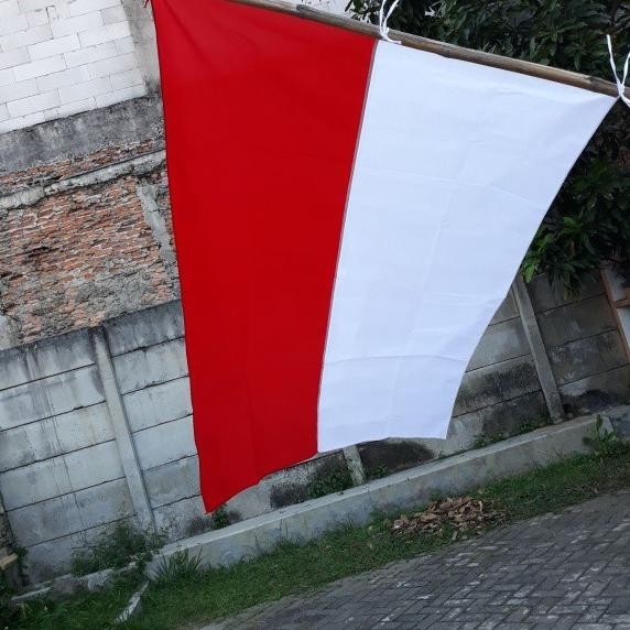 Jual Murah Bendera Merah Putih Kecil Sedang Besar Jumbo Tebal Klebet ...