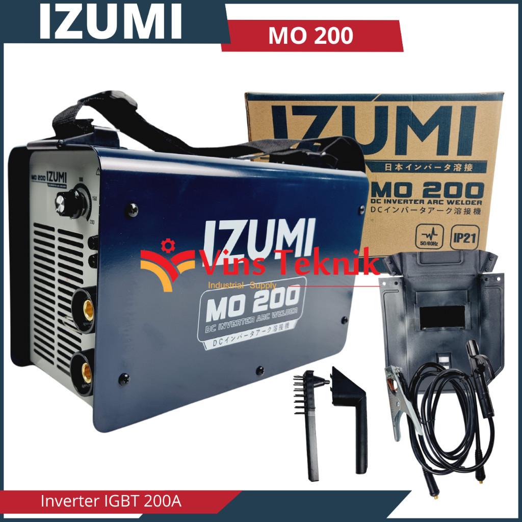 Jual Mesin Las Listrik 200 A Travo Las Inverter Welding MMA MO200 IZUMI MO 200 | Shopee Indonesia