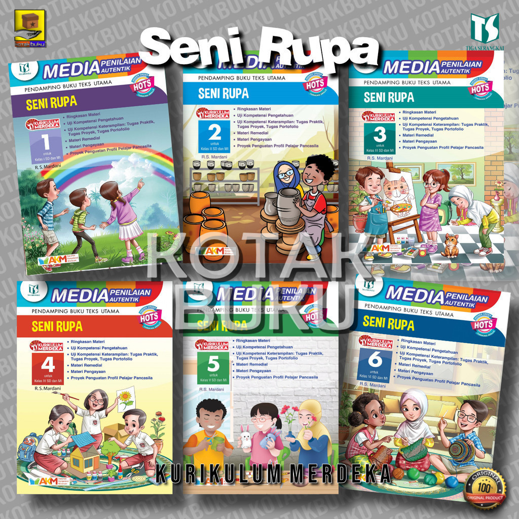 Jual Media Penilaian Seni Rupa Kelas 1 2 3 4 5 6 SD / Seni Rupa SD / Kurikulum Merdeka | Shopee ...
