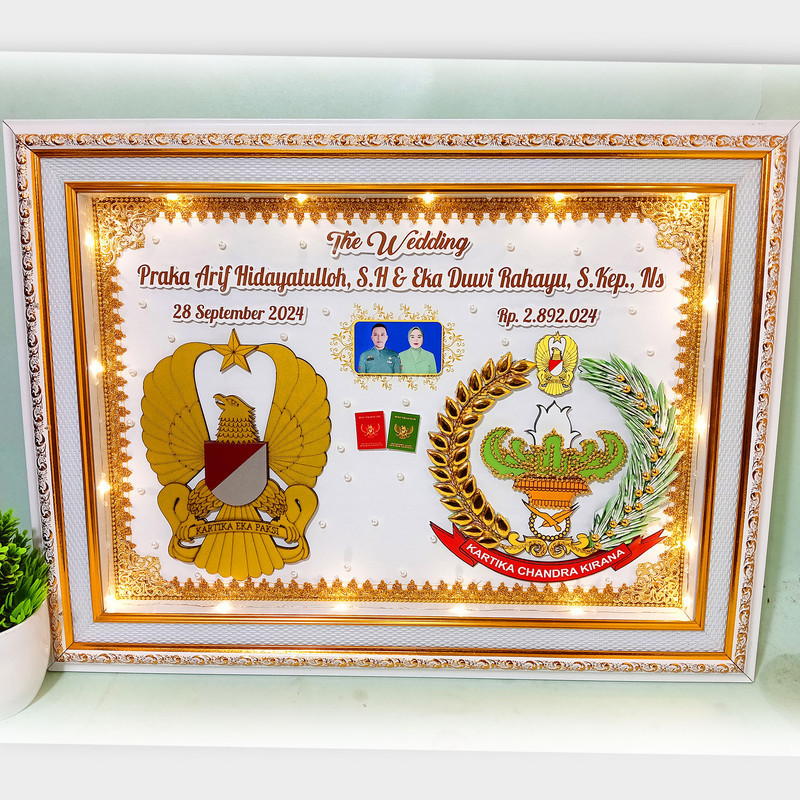 Jual mahar nikah logo tni polisi abdi negara TNI AD AU AL KOSTRAD ...