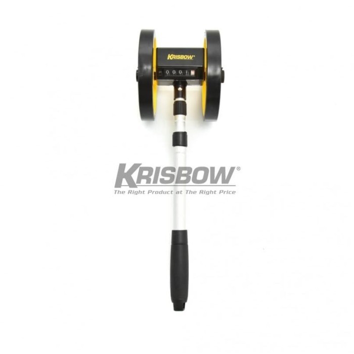Jual Krisbow Meteran Dorong 2 Roda /Measuring Wheel/Alat Ukur Diameter ...