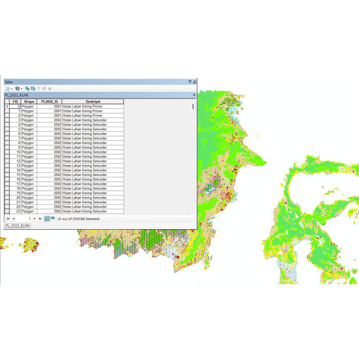 Jual Ars Peta Digital Shp, Gdb, Vektor Pentupan Lahan | Shopee Indonesia