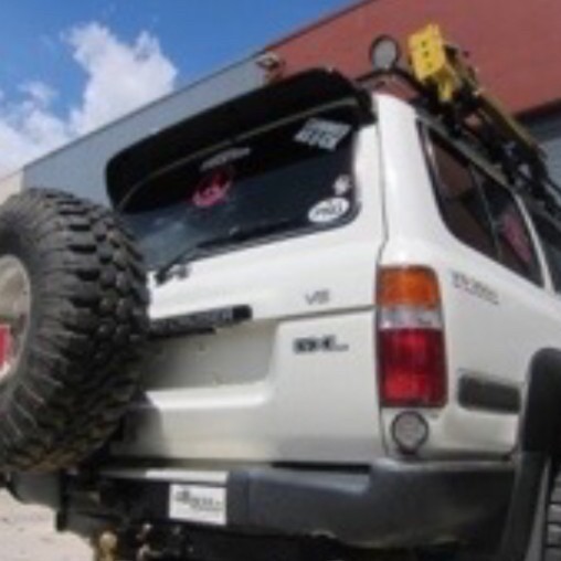 Jual TOYOTA LAND CRUISER LC80 VX80 REAR VISOR DEFLECTA KACA BELAKANG ...