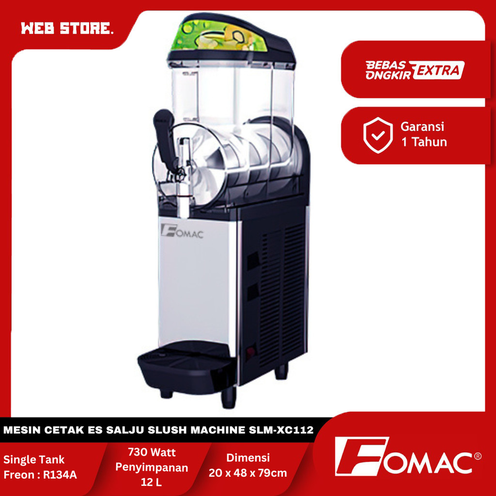 Jual Mesin Slush Machine / Mesin Pembuat Beku Minuman Es Salju Single ...