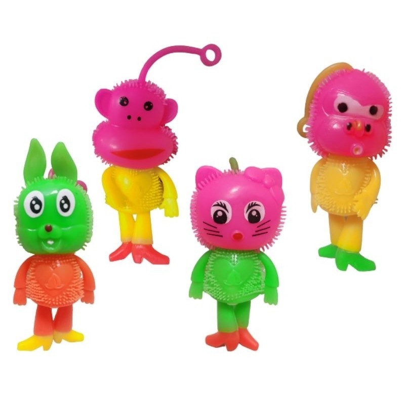 Jual Mainan anak Cit Cit Bola Emoticon Diameter 8 cm / Cit Cit Hewan ...