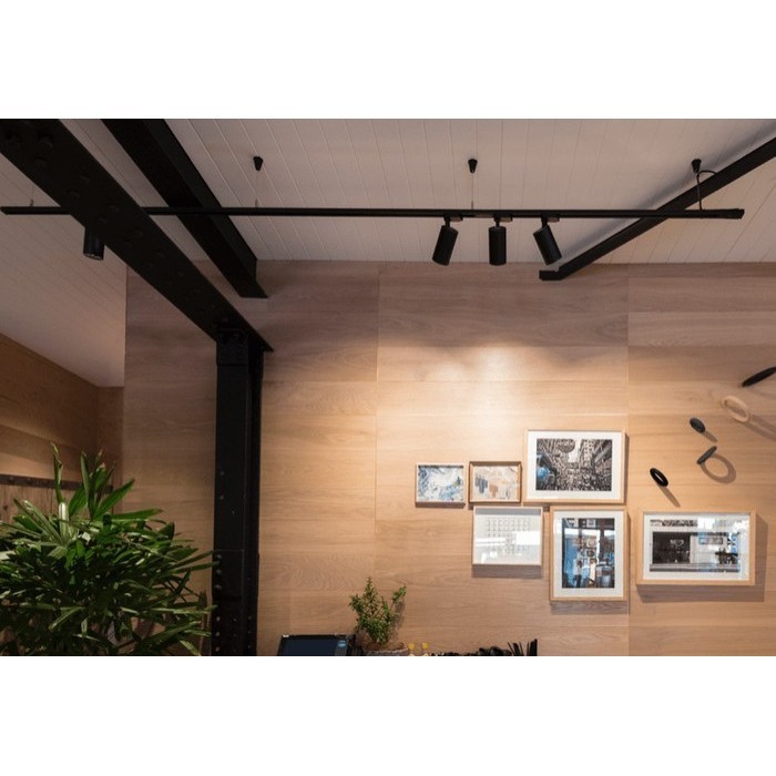 Jual Paket Lampu Track Light Spot 2Set Isi Led 7W Inlite Rell 1Meter ...