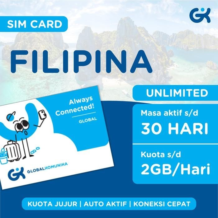 Jual Simcard Filipina Unlimited | Sim Card Philippines | Shopee Indonesia