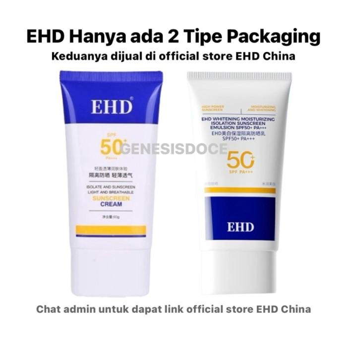 Jual Ehd Sunscreen Spf 50+ Sunscreen Cream Waterproof Barrier Skincare ...