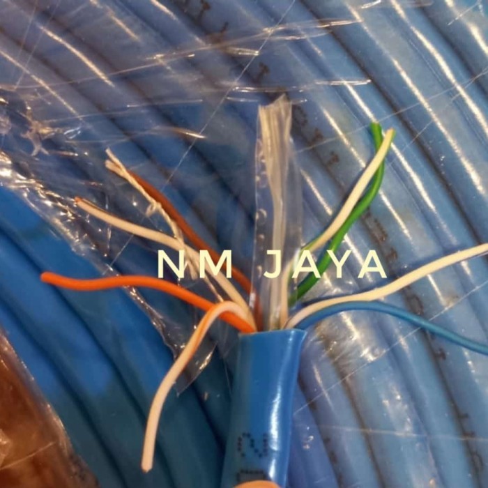 Jual Kabel Lan Cat 6 100 Meter Indoor Biru Interluc Poe Support ...
