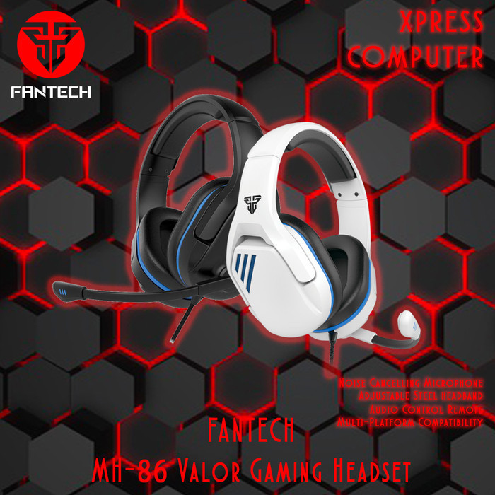 Jual Fantech Mh86/Mh-86/Mh 86 Valor Multi-Platform Gaming Headset ...