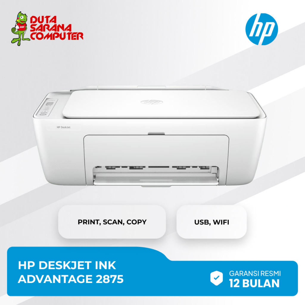 Jual HP DeskJet Ink Advantage 2875 All in One Printer New | Shopee Indonesia