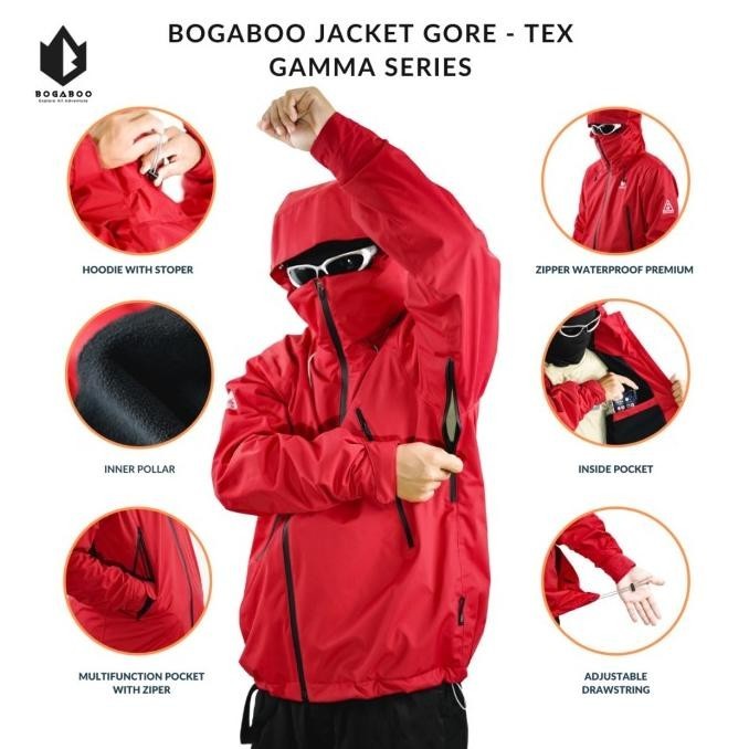 Jual Jaket Gunung Goretex Gorpcore Gamma Waterproof Bogaboo 3 Layer Unisex | Shopee Indonesia