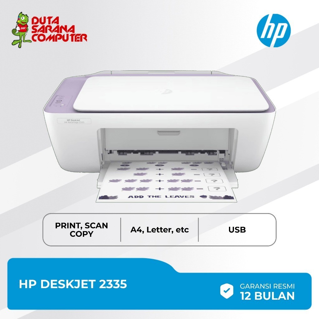 Jual Printer HP 2335 2336 2337 DeskJet Ink Advantage 3 in 1 Printer AIO Pengganti 2135 Murah New ...