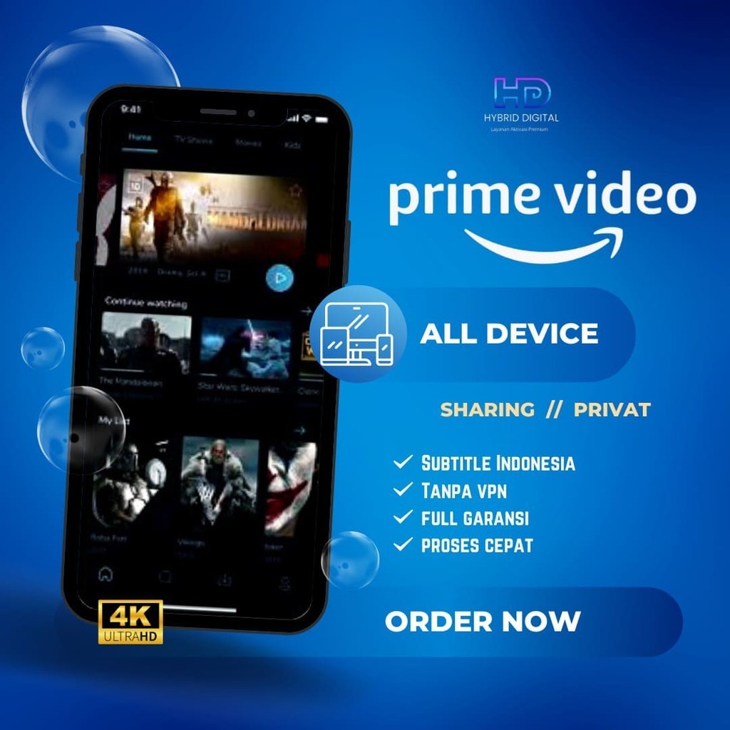 Jual Prime Video Premium 1 Tahun Resmi Bergaransi (Proses Cepat 10 ...