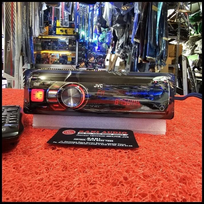 Jual GRATIS ONGKIR HEAD UNIT SINGLE DIN JVC KD-DV5506H DVD USB AUX ...