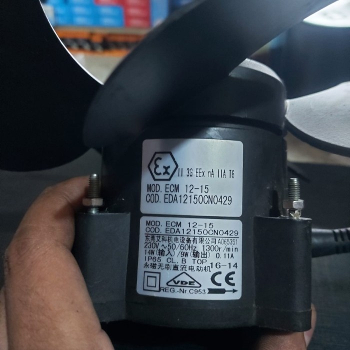 Jual Promo Motor Fan Kondensor Showcase 230V -50/60Hz 1300R/Min 14W ...