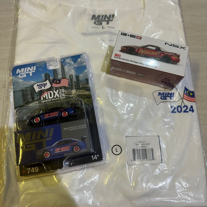 Jual Fhare 1 Set Mini Gt Kaido Mdx Malaysia Diecast Expo 2024 Nsx Kaido ...