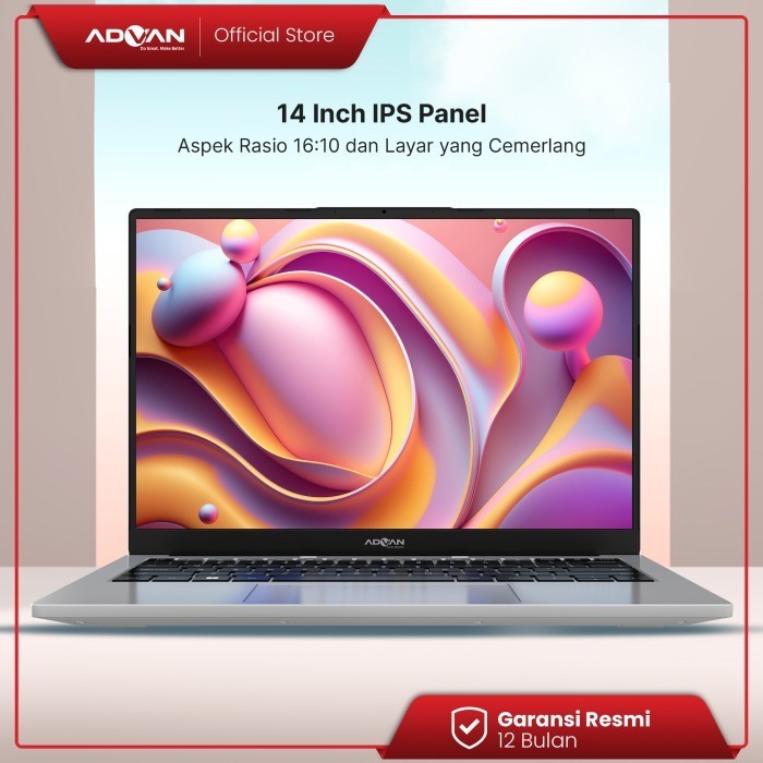 Jual Laptop Advan Workplus Intel Core I5 1235U Gen 12 16Gb 512Gb 14 Fhd ...