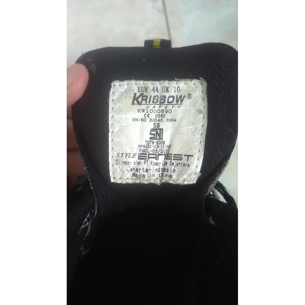 Jual SEPATU SAFETY KRISBOW | Shopee Indonesia