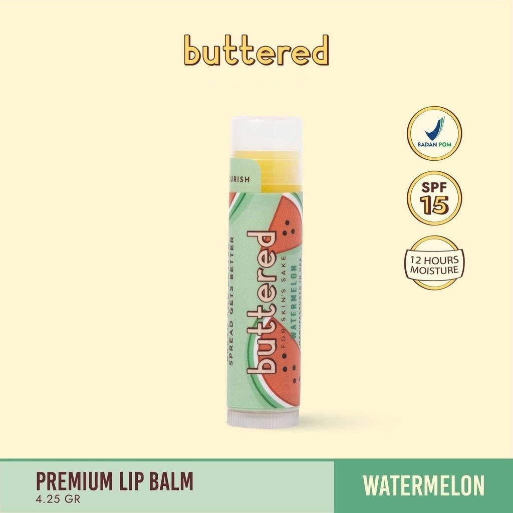 Jual BUTTERED Premium Lip Balm SPF15 FSS Buttered by For Skin’s Sake ...