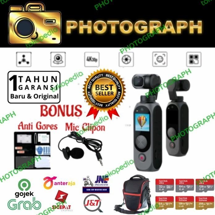 Jual FIMI PALM 2 PRO 3-AXIS 4K / CAMERA STABILIZER RESMI FIMI PALM 2 ...