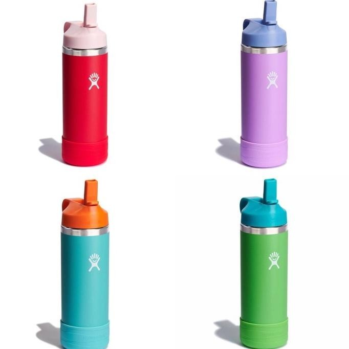 Jual HYDRO FLASK KIDS WIDE MOUTH WITH STRAW CAP 18OZ 2807T | Shopee ...