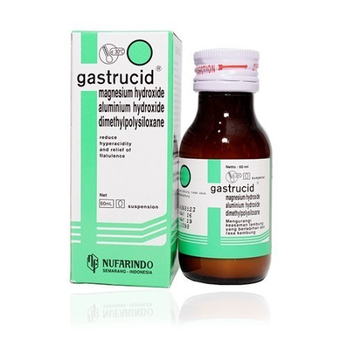 Jual GASTRUCID SIRUP 60 ML UNTUK LAMBUNG OBAT MAAG DIJAMIN ORIGINAL ...