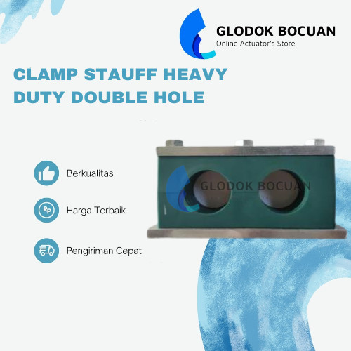 Jual 10MM Clamp Stauff Pipe Tubing Hydraulic Klem Pipa Hidrolik Heavy ...