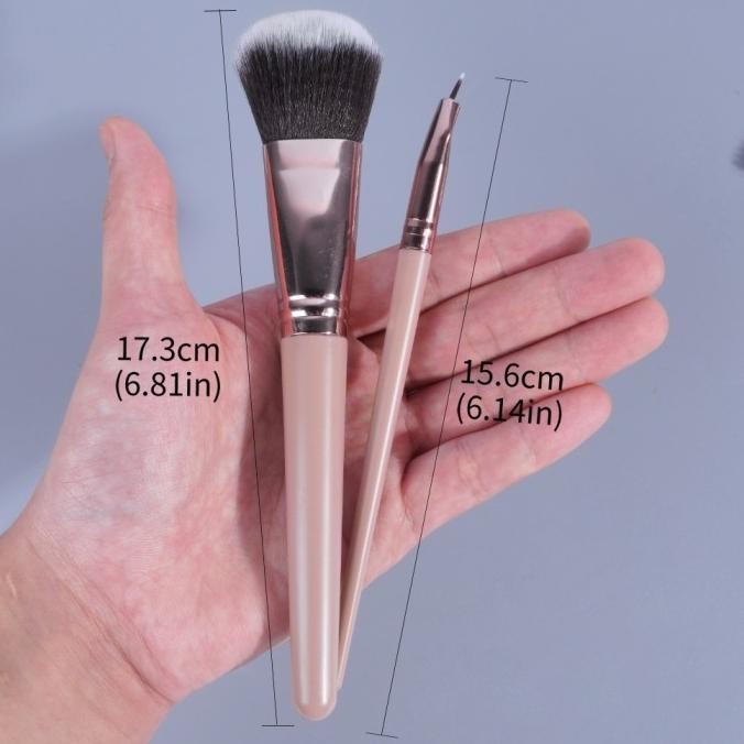 Jual MAANGE 20 Piece Makeup Brush Set Lotus Color Brush Gagang Emas ...