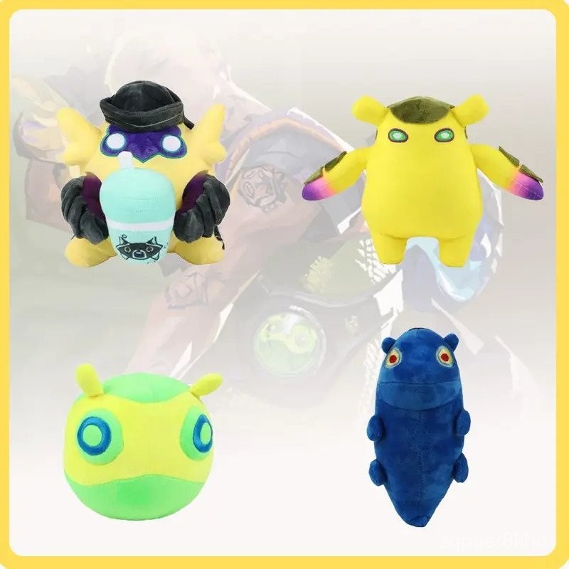 Jual Hot VALORANT Plush Game Figure Gekko Pet Wingman Plush Toys Kawaii ...