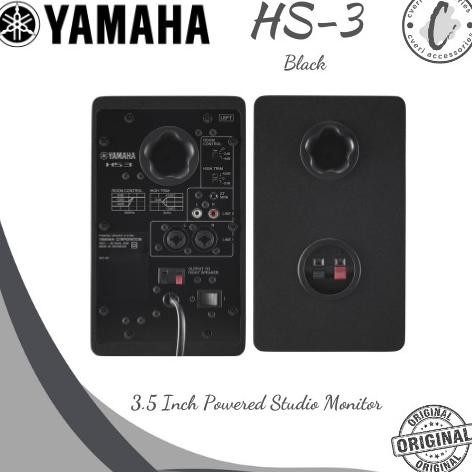 Jual Jual! Yamaha Hs3 Hs-3 Powered Studio Monitor Speaker Aktif 3.5 Inch Original | Shopee Indonesia