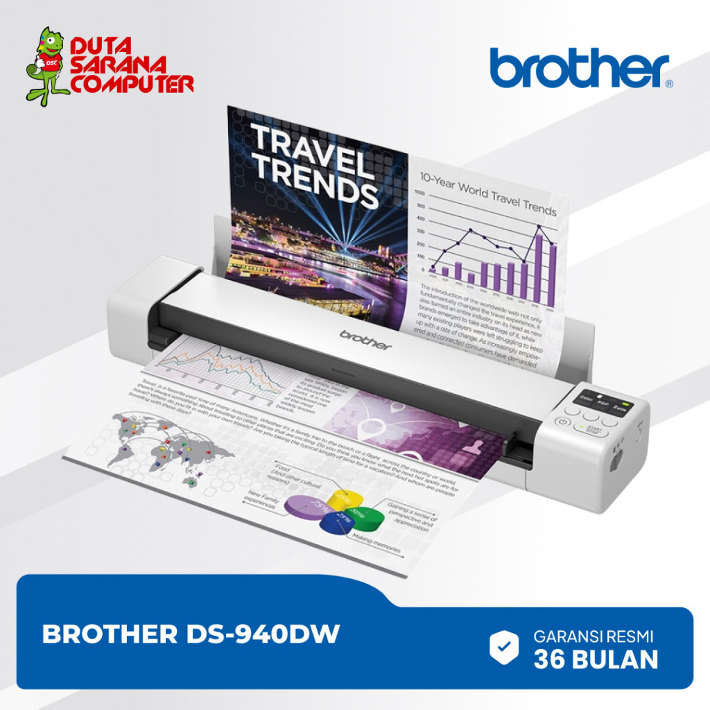 Jual Brother DS-940DW Portable Duplex & Wireless Mobile Scanner ...