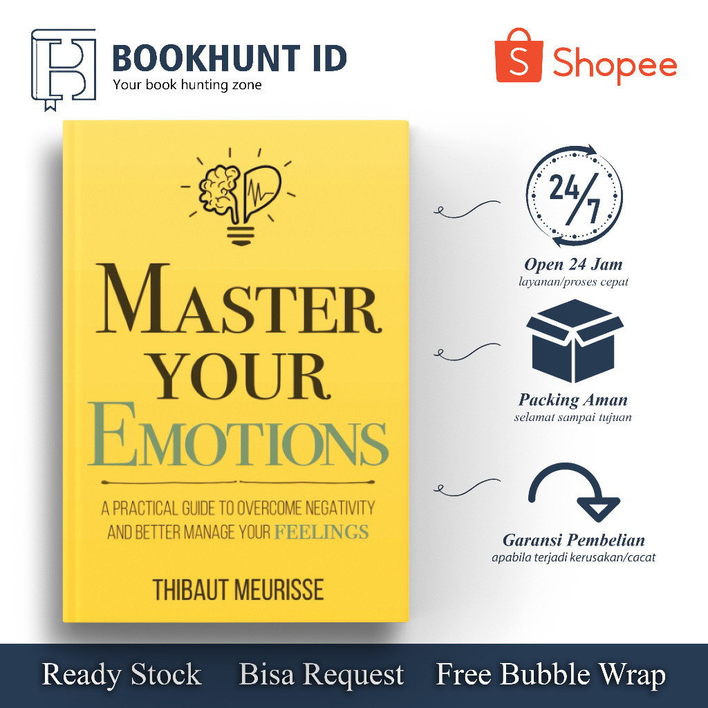 Jual Master Your Emotions by Thibaut Meurisse (English) | Shopee Indonesia