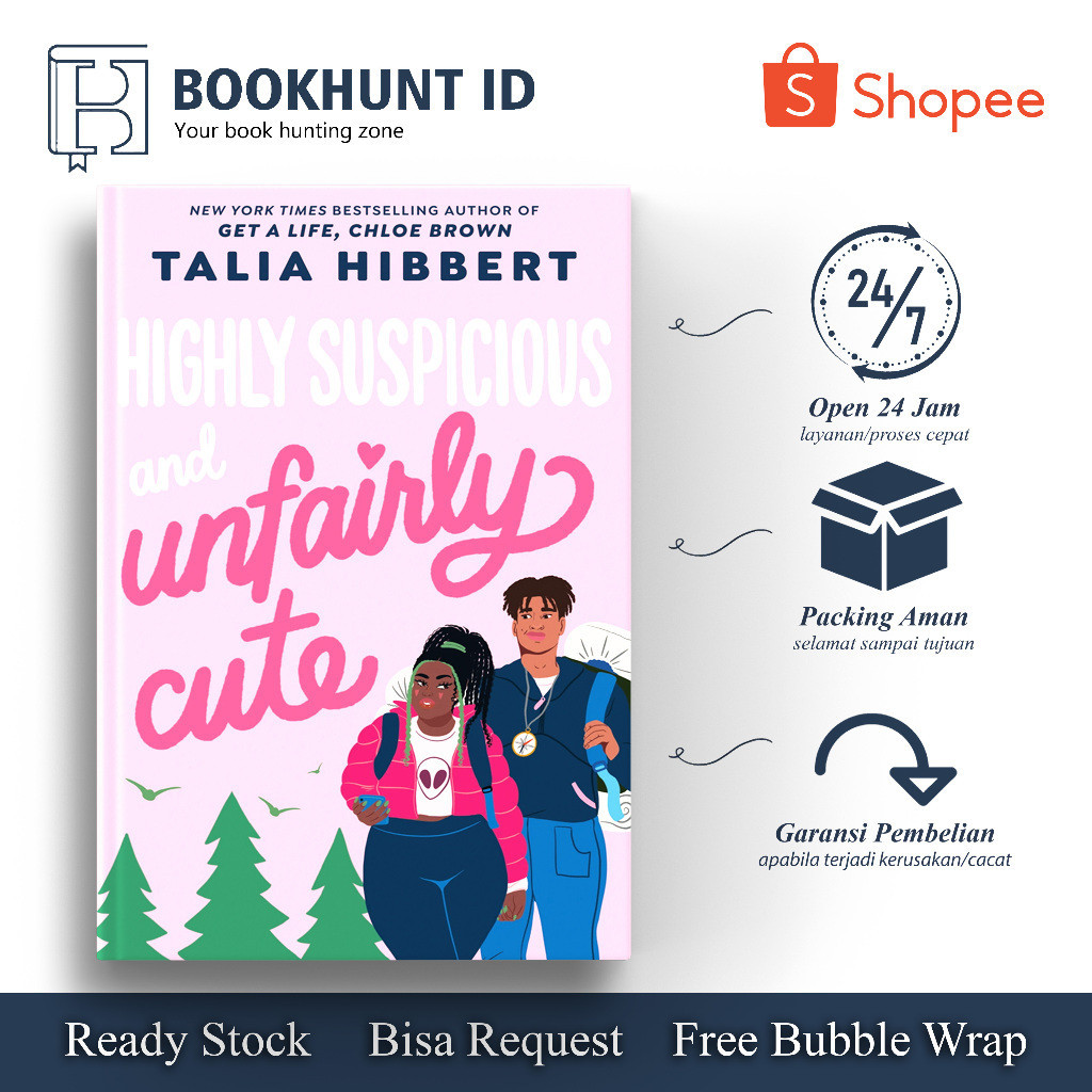 Jual Highly Suspicious and Unfairly Cute by Talia Hibbert (English ...