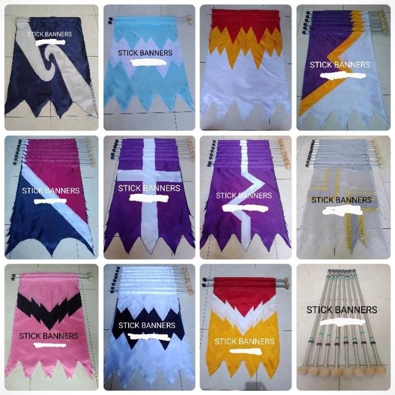 Jual PROMO - BANNERS FLAG (STICK DAN BENDERA) | Shopee Indonesia