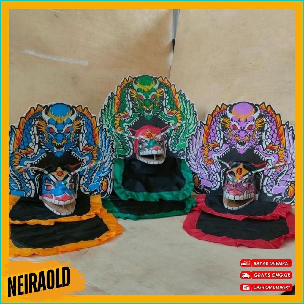 Jual Jamang Sponss Sablon Barongan Jumbo Devil (Murmer) | Shopee Indonesia