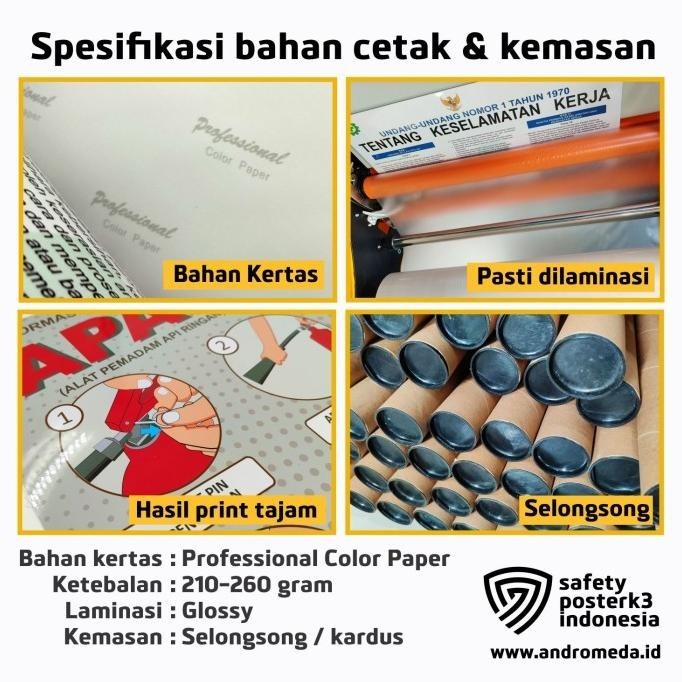 Jual TERBARU SAFETY POSTER K3 : 5R 5S KERAPIHAN TEMPAT KERJA ALAT ...