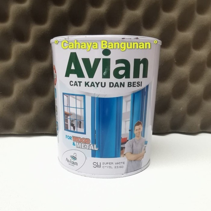 Jual Produk AVIAN Cat Minyak Kayu & Besi 1Kg 1 Kg Kaleng Tinting Ready ...