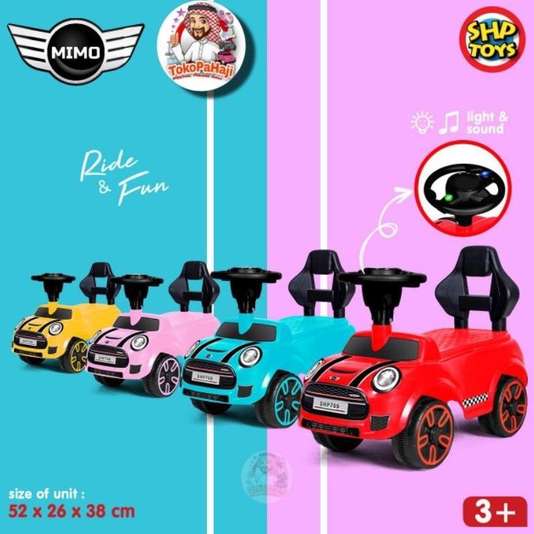 Jual Viral Mobil Mobilan Untuk Anak Ride On Mini / Shp Mimo 709 ...