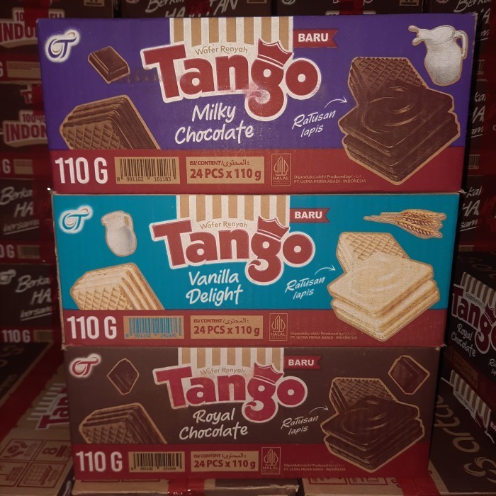 Jual EKSLUSIF Wafer Tango 130 gr/Karton/Dus, isi 24 Pcs (HARGA TERMURAH ...